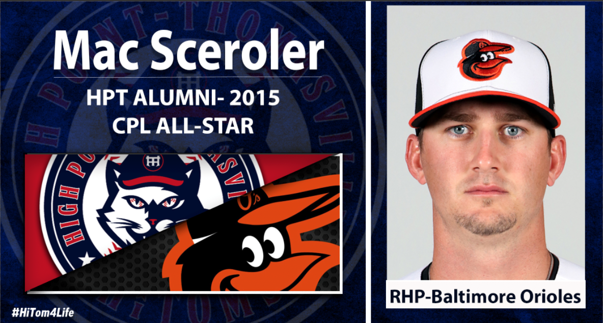 Former HiTom Mac Sceroler Makes MLB Debut With Orioles